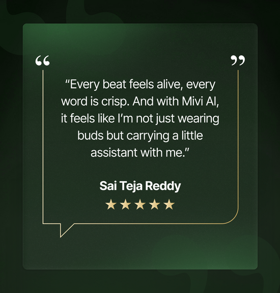 Mivi AI Buds – MIVI