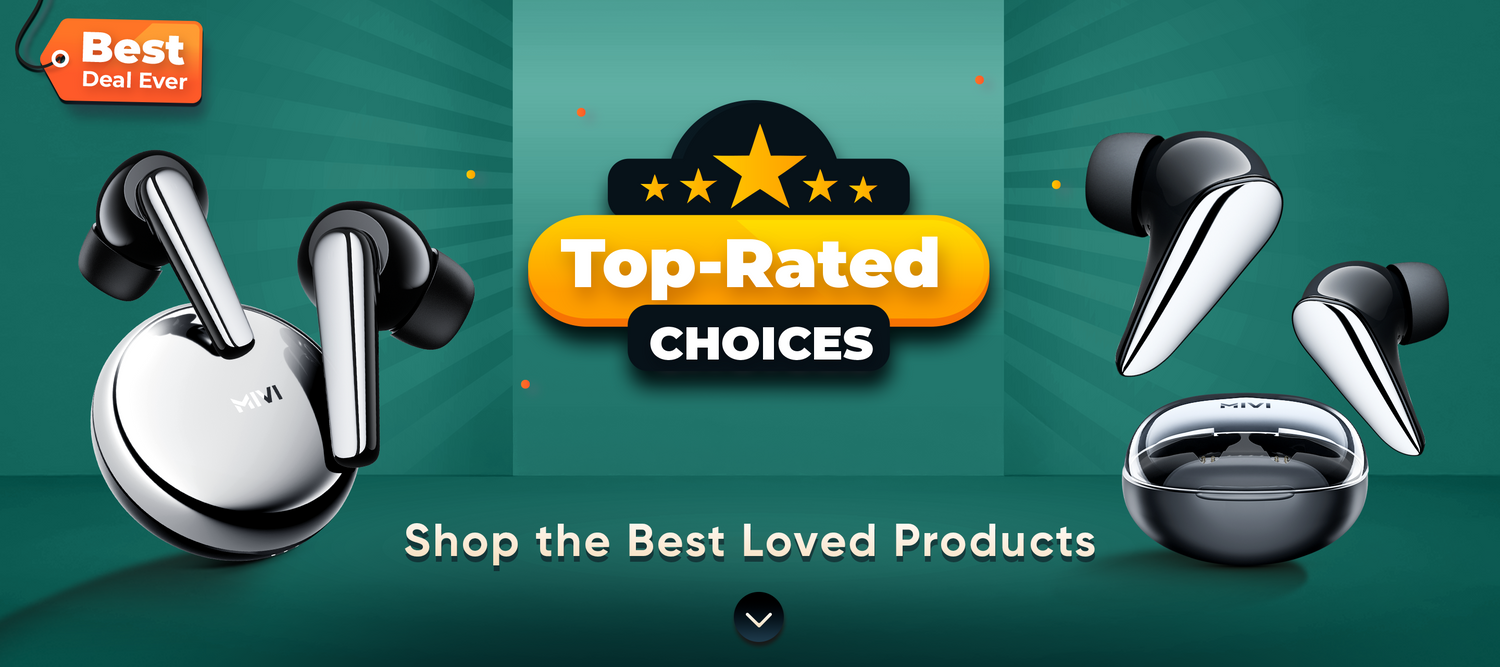 Mivi's Top Selling Earbuds | Exclusive Deals on Mivi Audio Products – MIVI